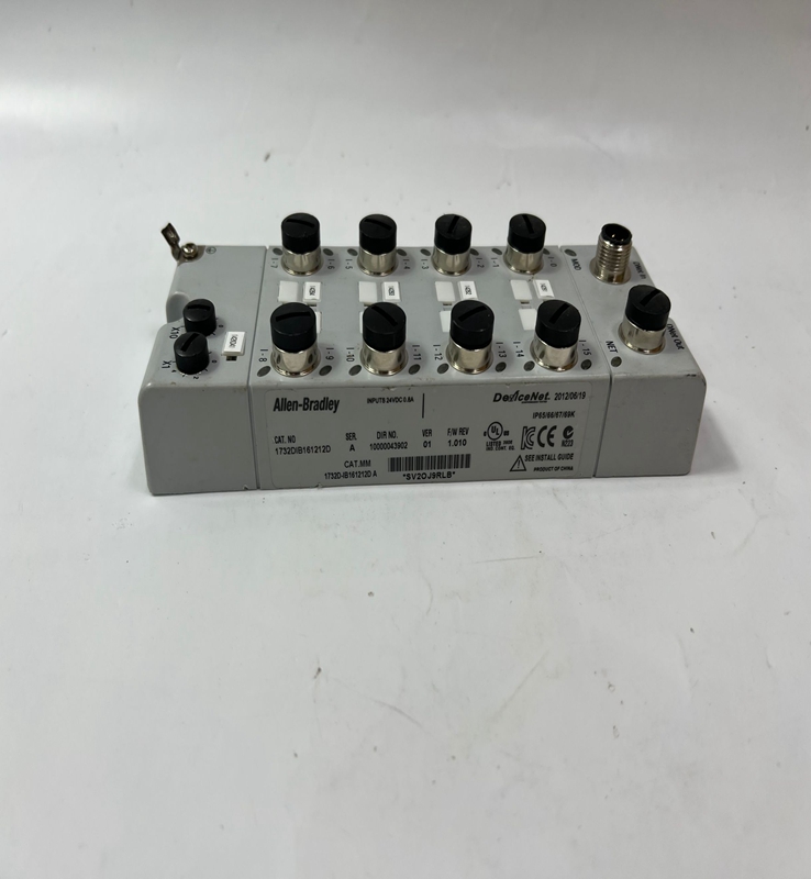 1732D-IB161212D Allen-Bradley DeviceNet 24V DC 8-port 16-input M12 ...